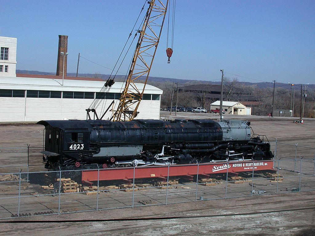 "Big-Boy" UP 4023, 4-8-8-4 ALCO Steam Locomotive